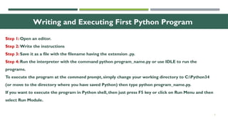 Chapter 1-Introduction and syntax of python programming.pptx
