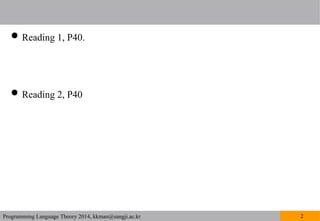 Chapter 1 Theory of Programming Languages | PPT