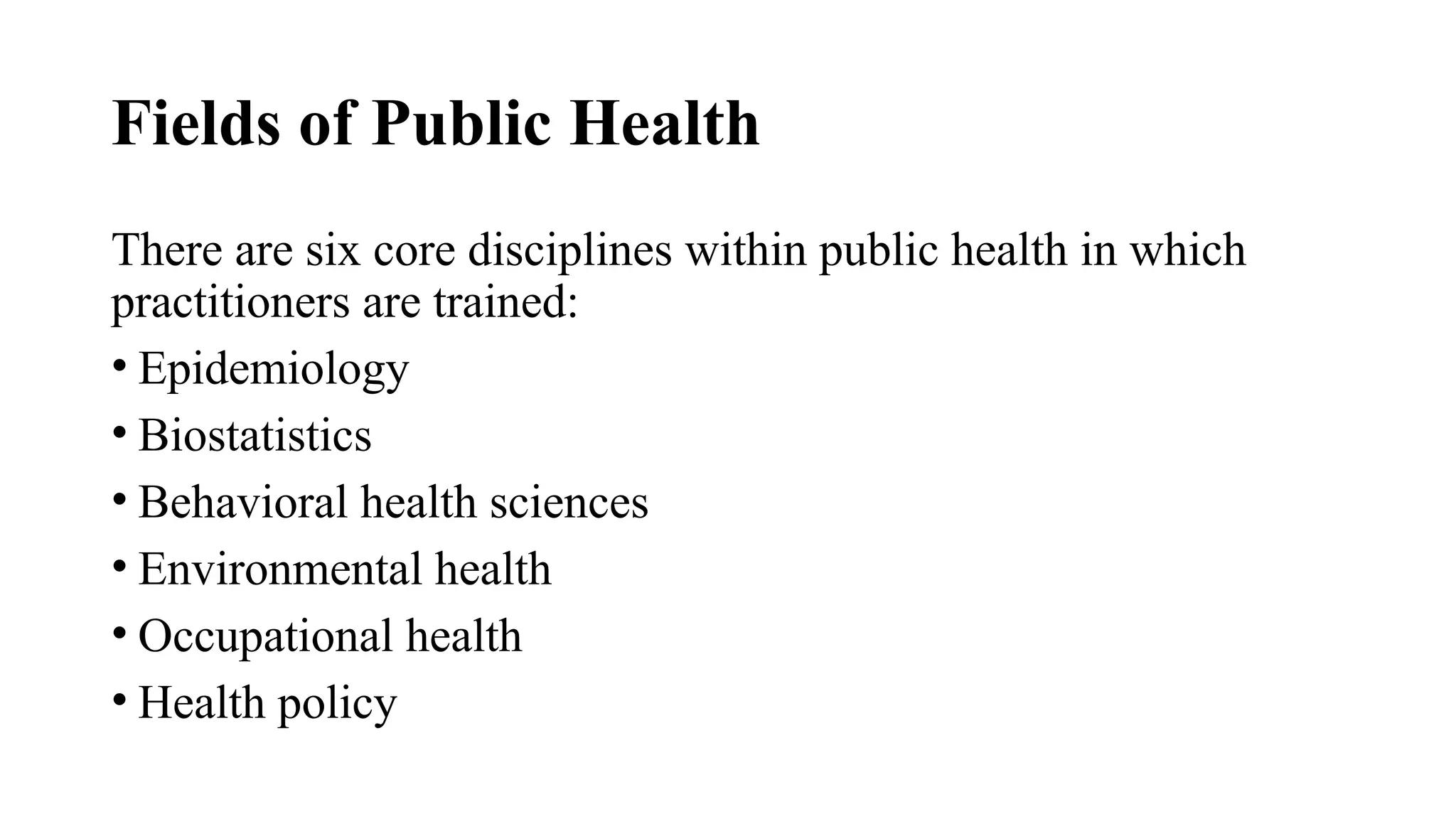 Chapter 1.pptx public health first chapter | PPT