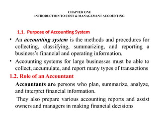 chapter 1. power point of cost accounting | PPTX