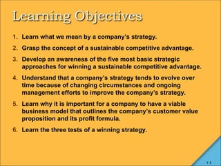 Strategic Management: What is strategy ? | PPT