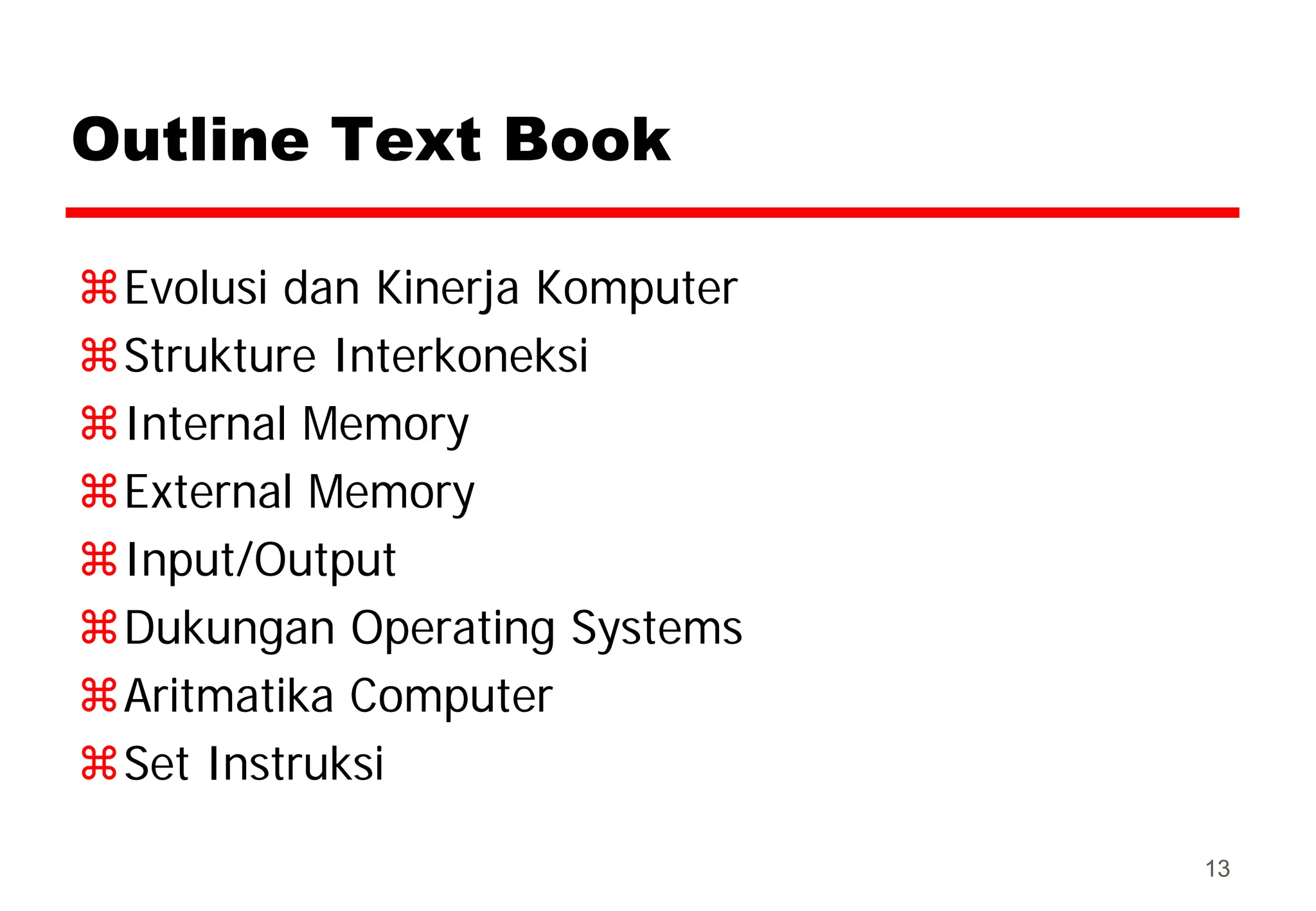 Organisasi dan Arsitektur Komputer MO-01 | PDF