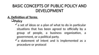 Chapter 1.pptx. Introduction to Agricultural Policy and Development | PPTX