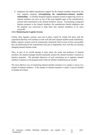 Marketing channel and logistics Management CHAPTER 1.docx