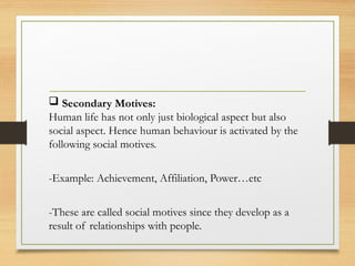 impact of motivation on individal behaviour | PPTX