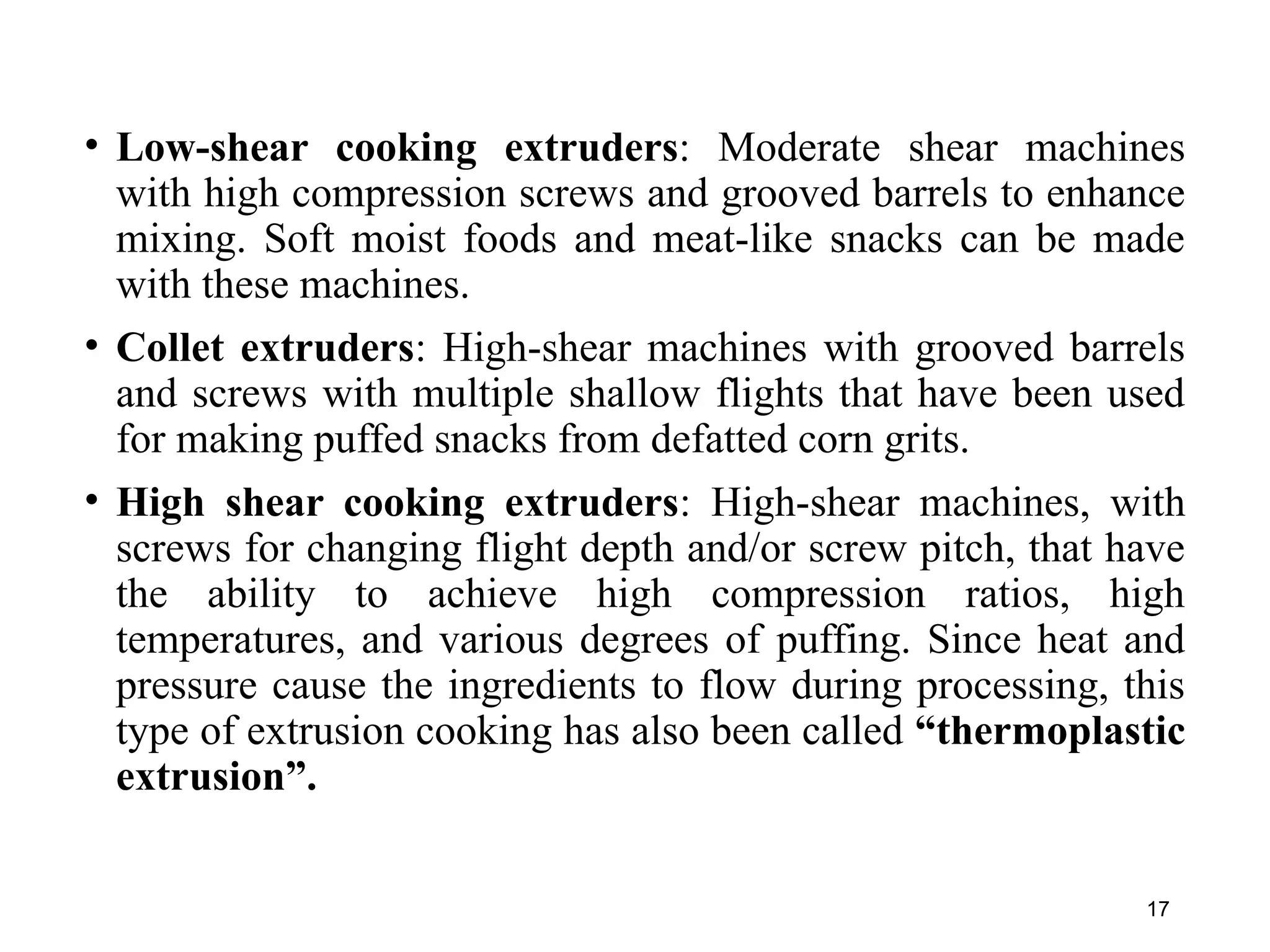 Introduction to food extrusion technology | PPTX