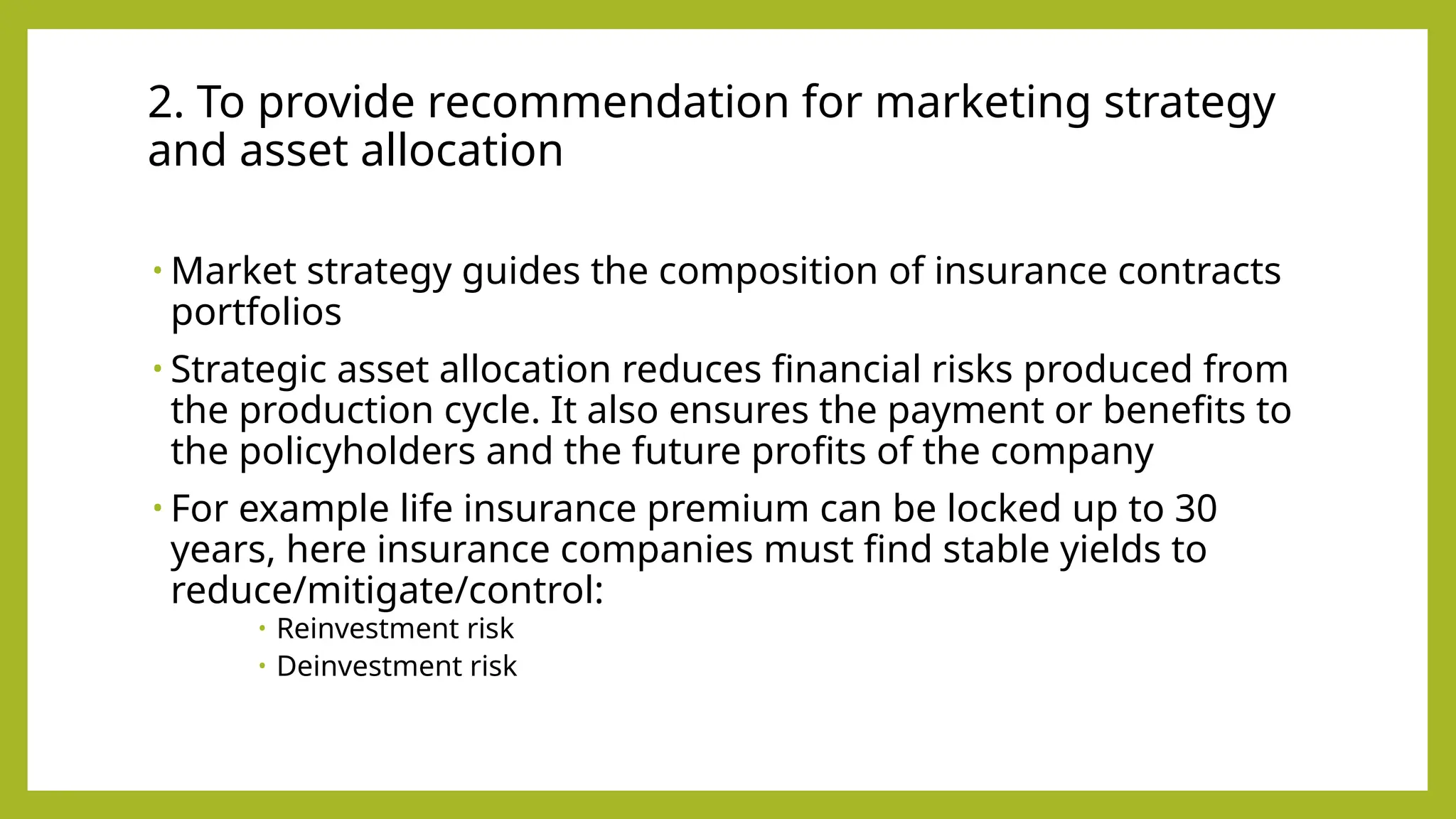 ALM in Insurance: Definition and fundamentals | PPTX