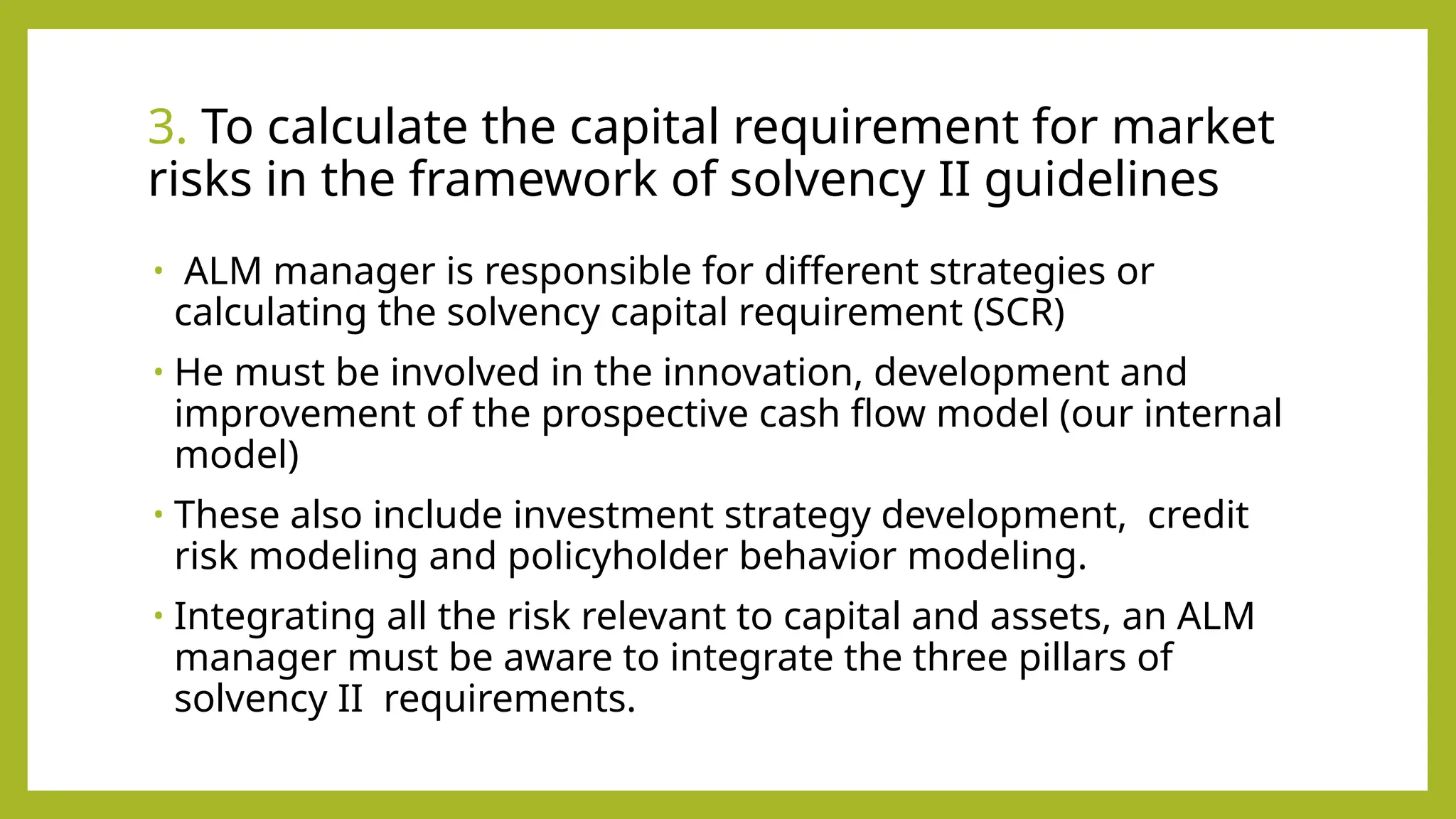 ALM in Insurance: Definition and fundamentals | PPTX