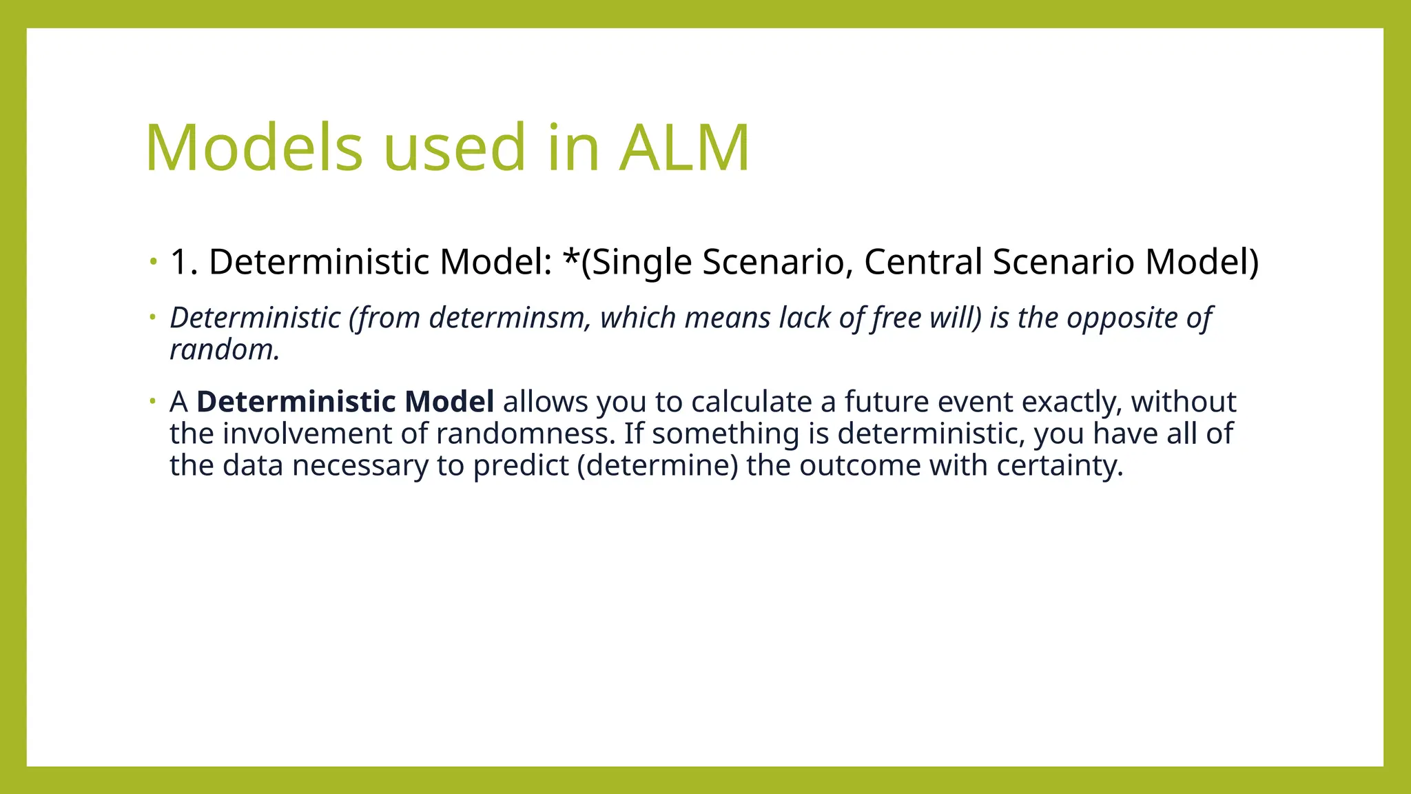 ALM in Insurance: Definition and fundamentals | PPTX