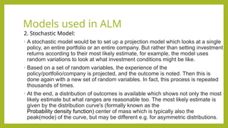 ALM in Insurance: Definition and fundamentals | PPTX