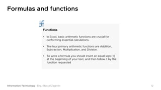 Information Technology - Excel Basics.pdf