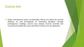 chapter 1.pptx.pptx- Contemporary issues in marketing | PPTX
