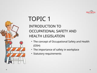 Occupational safety and Health in workplace.pptx