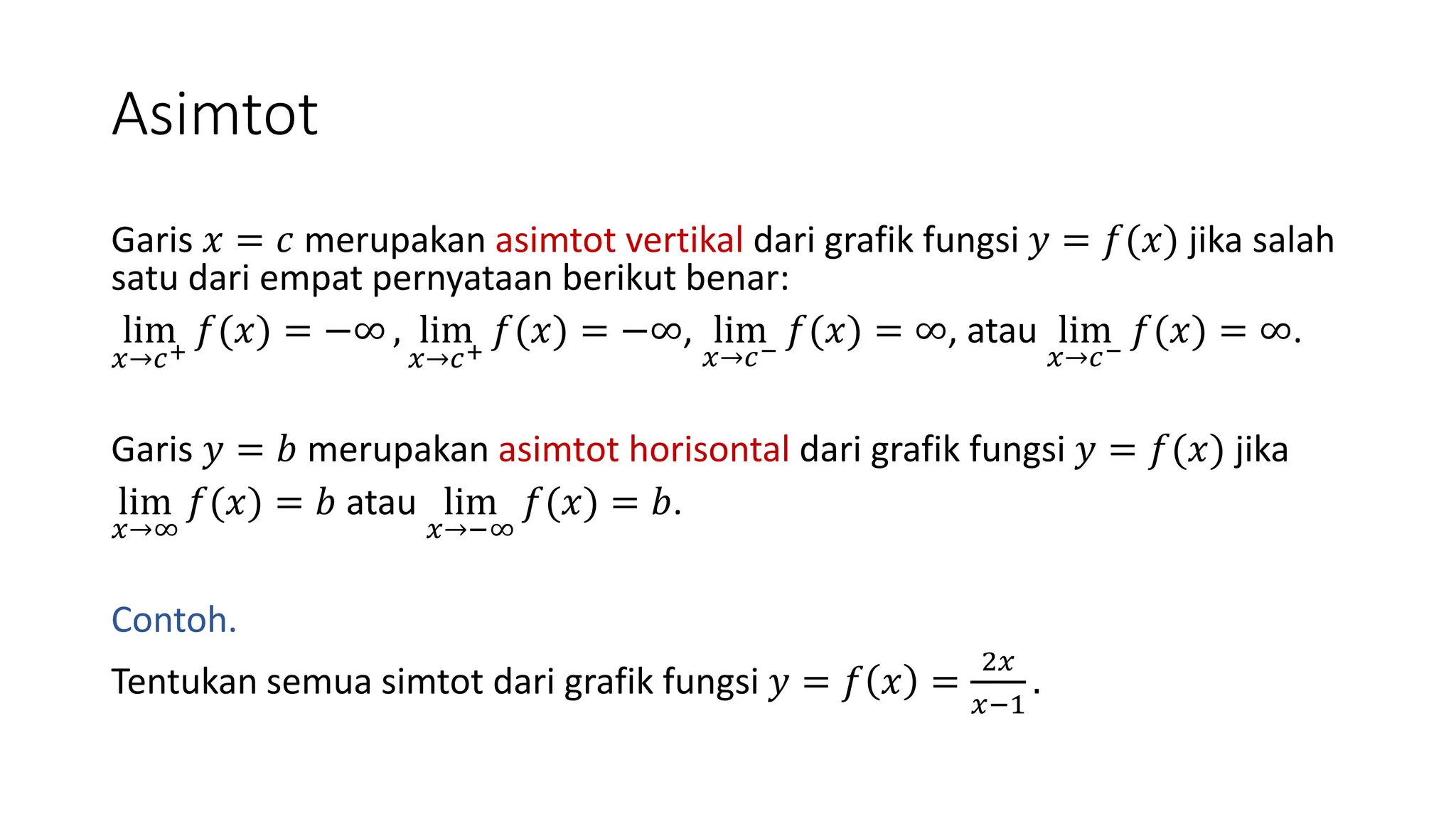 Kalkulus Chapter 1 - Sejarah, Definisi, dan Sifat Limit | PPT