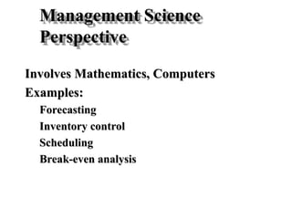 chapter 1 organization and management G11 | PPT