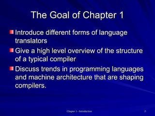 introduction of compiler unit 1 phases of compiler | PPT