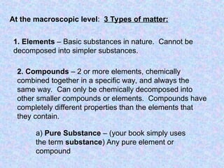 Grade 11 chemistry chapter 1 some basic concepts of Chemistry | PPT