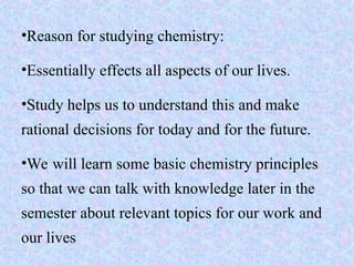 Grade 11 chemistry chapter 1 some basic concepts of Chemistry | PPT