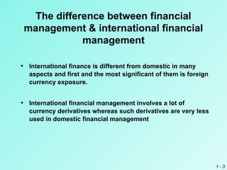 Chapter 1.ppt Principles of International Financial Management | PPT