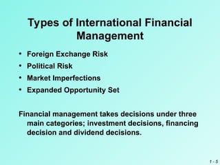 Chapter 1.ppt Principles of International Financial Management | PPT