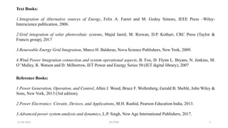 Gird Integrated Renewable Energy Resources (GIRES) | PDF