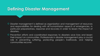 Chapter 1.Introduction in disaster amagement | PPTX
