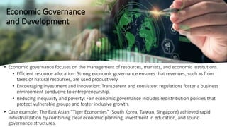 Chapter 1. Governance and Economic Development | PDF