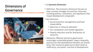 Chapter 1. Governance and Economic Development | PDF