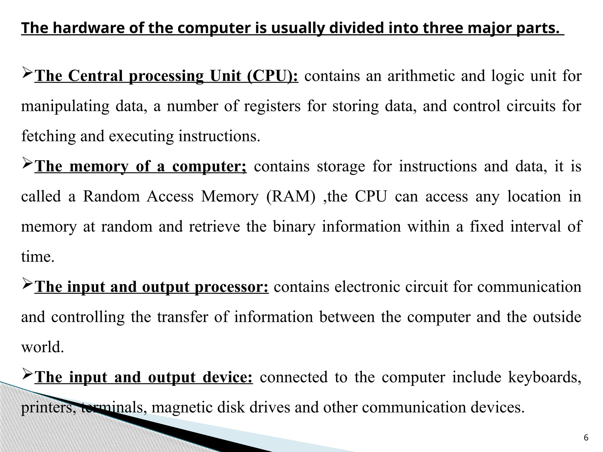 Chapter 1.pptx Computer Architecture and Organization | PPTX