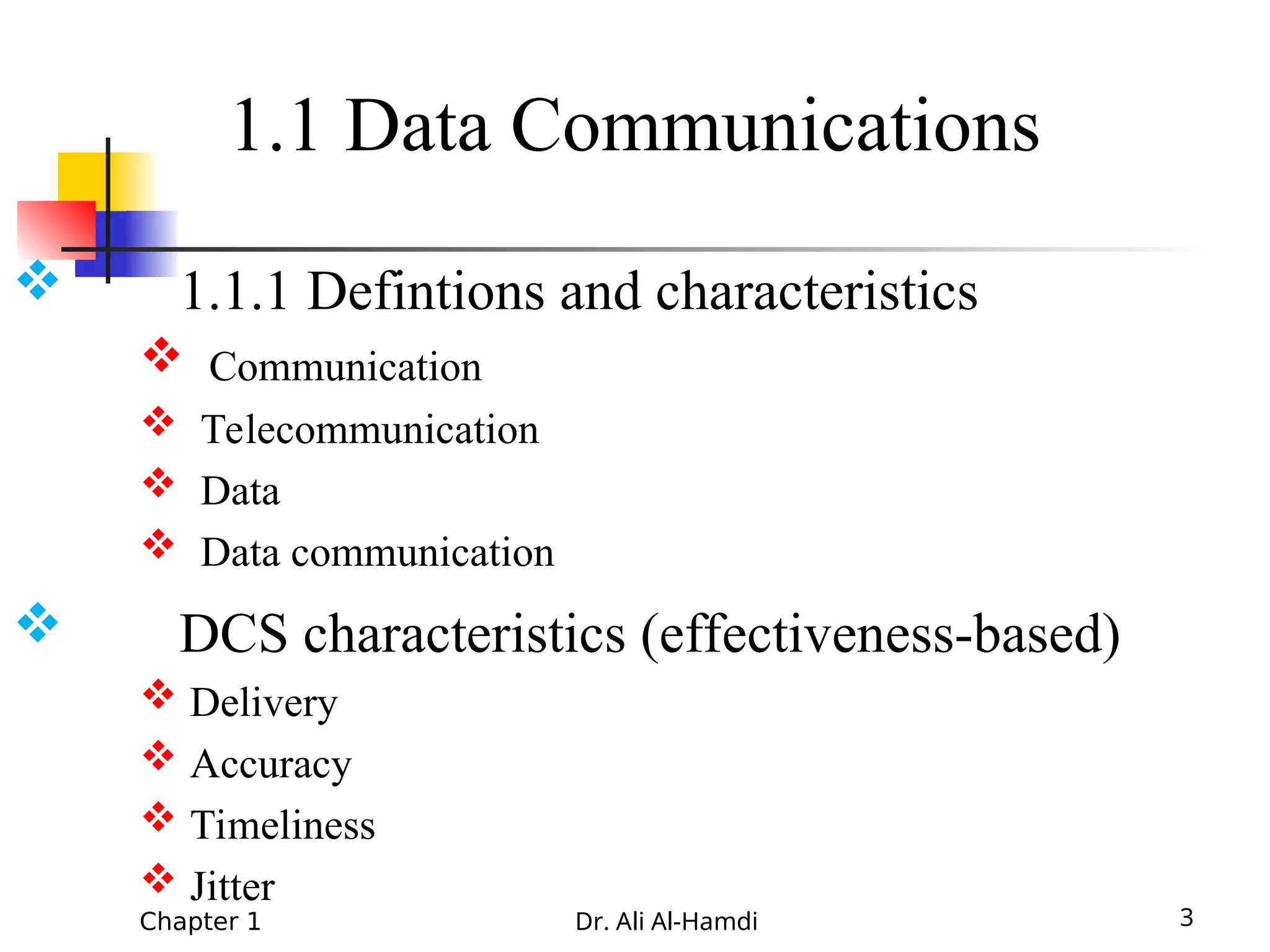 Networking and data communication presentation slides | PPT