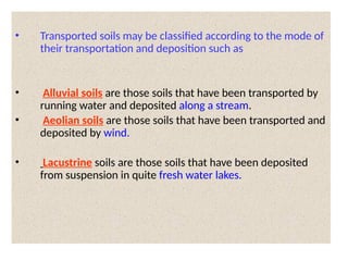 CHAPTER 1. GEOLOGICAL FORMATION OF THE SOIL.pptx