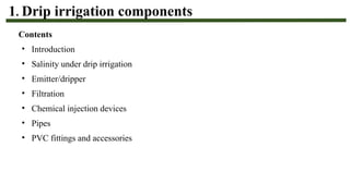 Chapter 1 Drip irrigation components.pptx