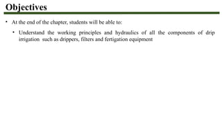 Chapter 1 Drip irrigation components.pptx