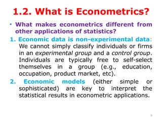 CHAPTER 1. THE PARADIGM OF ECONOMETRICS FINAL, 2025.pptx