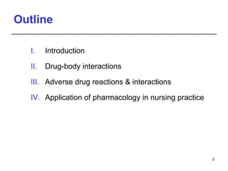 Chapter 1.ppt Introduction to Pharmacology | PPT