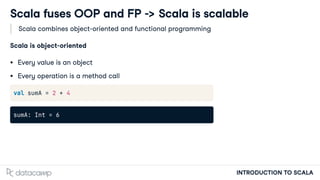 Introduction to scala programming language | PDF