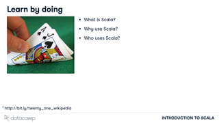 Introduction to scala programming language | PDF