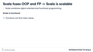 Introduction to scala programming language | PDF