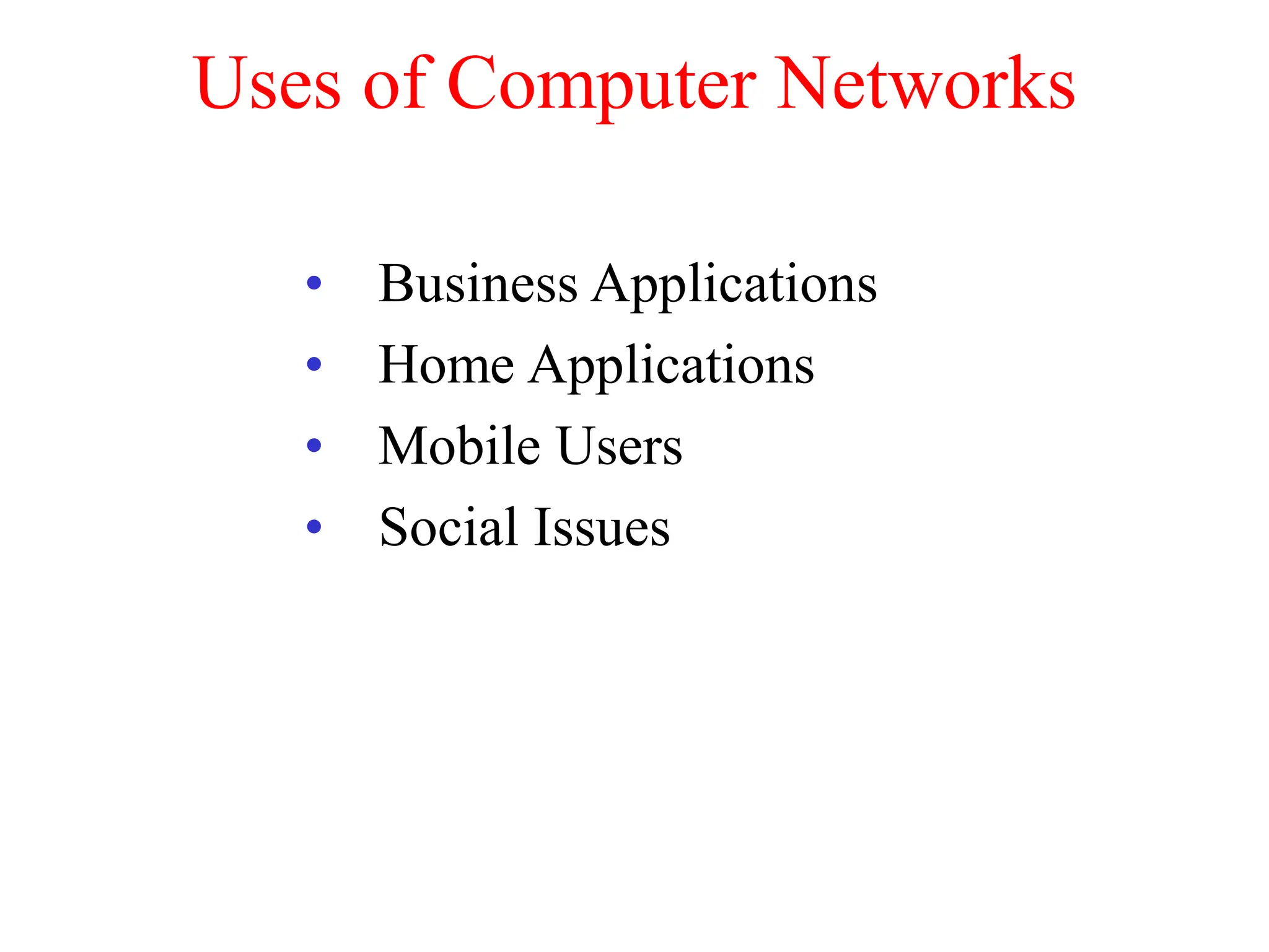 Introduction to Computer Networks (LAN, MAN, WAN, OSI & TCP/IP) | PDF