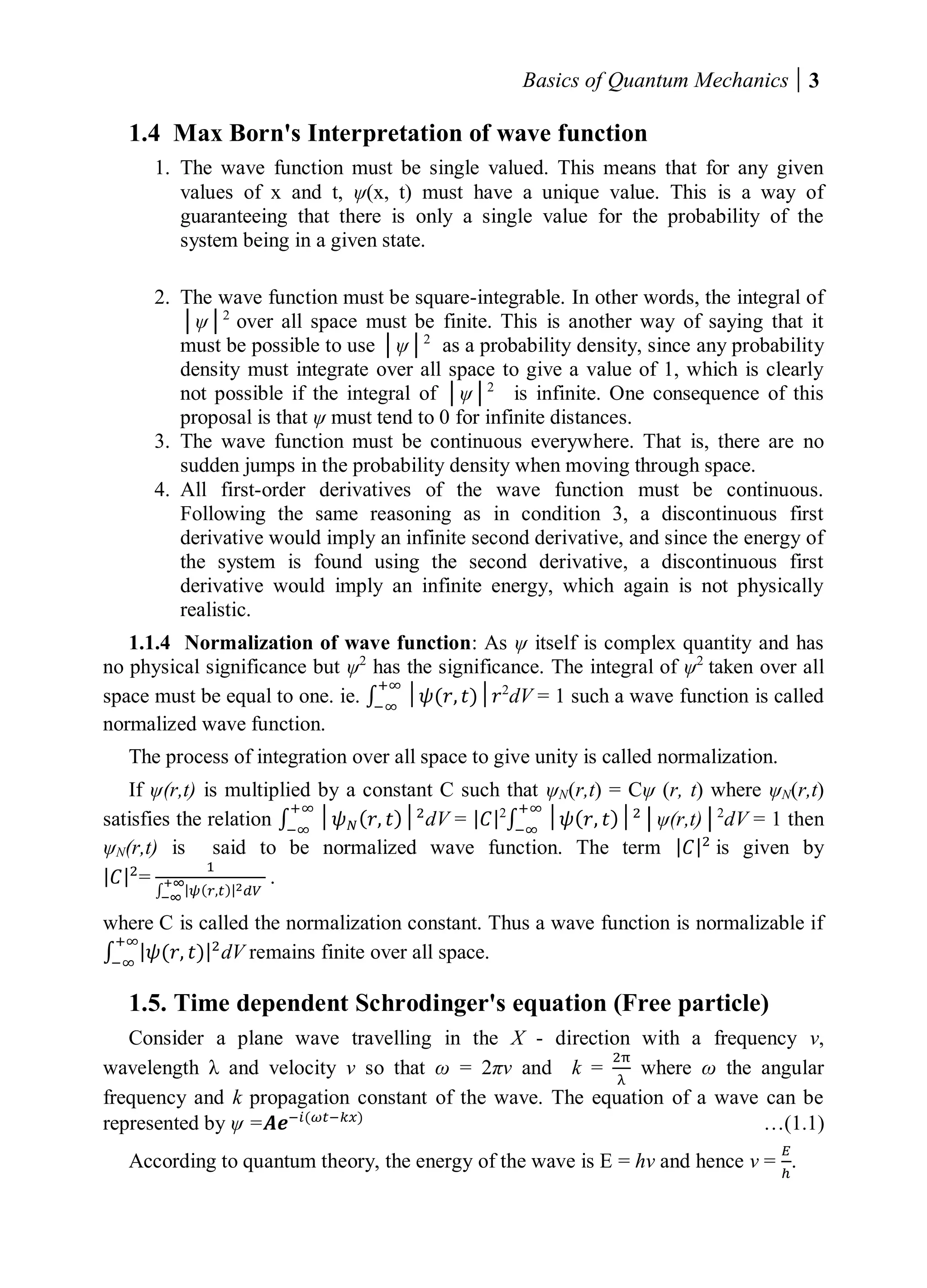 Basics of Quantum Mechanics for Semiconductor Devices | PDF