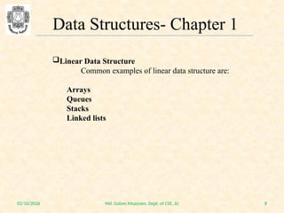 Data Structure basics in programming languages | PPTX