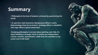 Introduction to Philosophy: Exploring Logic, Critical Thinking, and ...