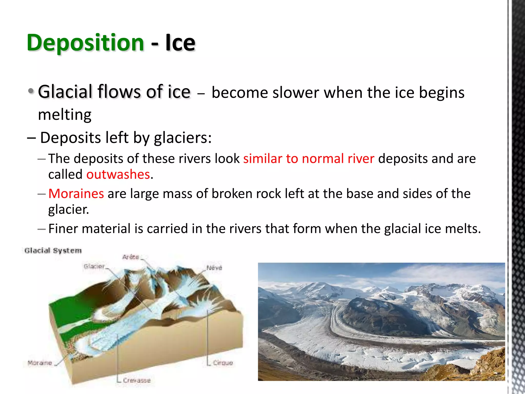 Erosion and deposition | PPTX