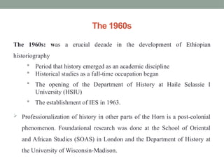 History of Ethiopia and the horn Chapter 1-3 (1) for Ethiopian freshman ...