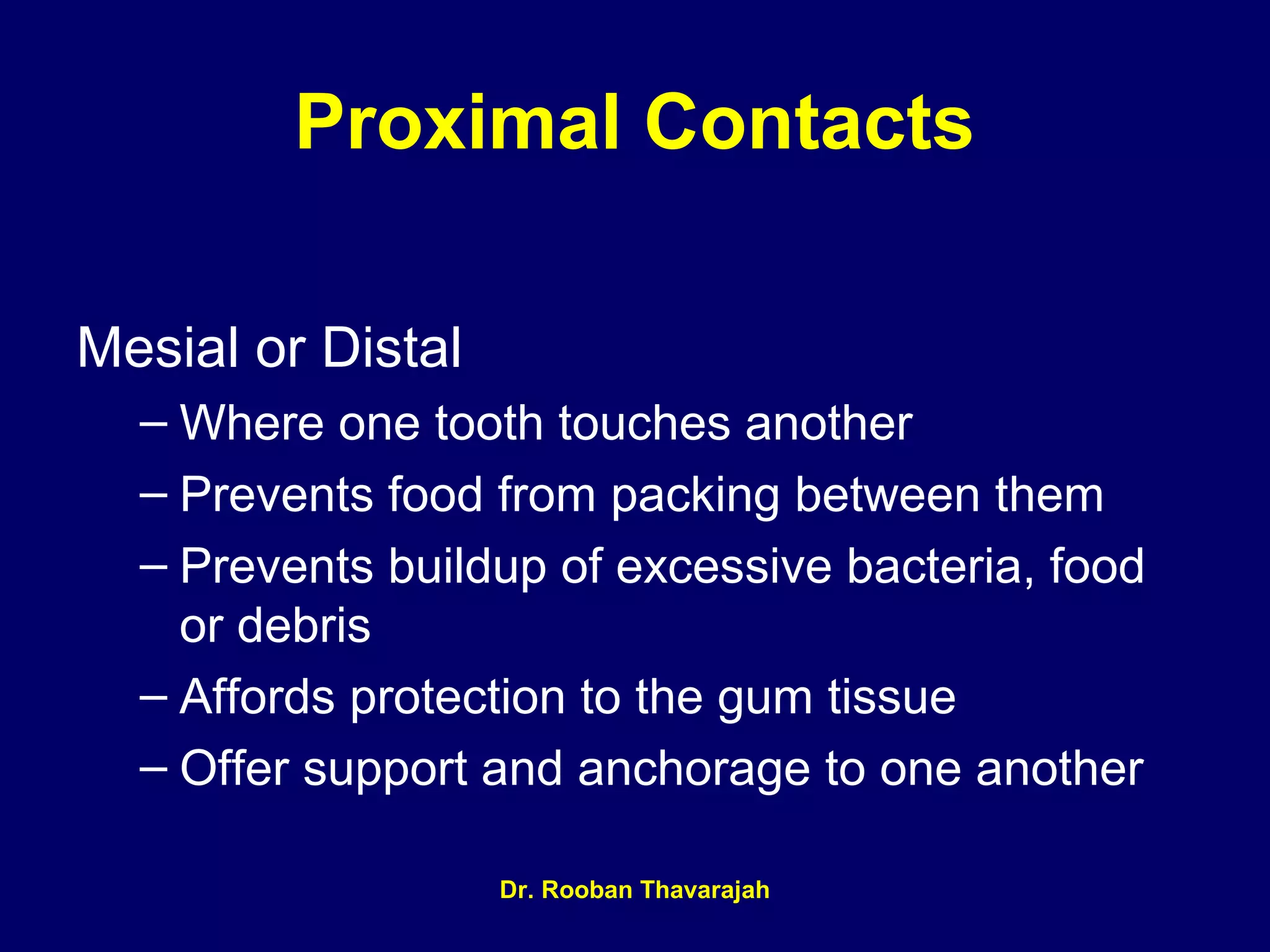 Tooth Morphology - Chapter 1; Part 4 | PPT