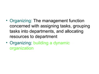 Part One Introduction to Management Part Two The Environment of ...