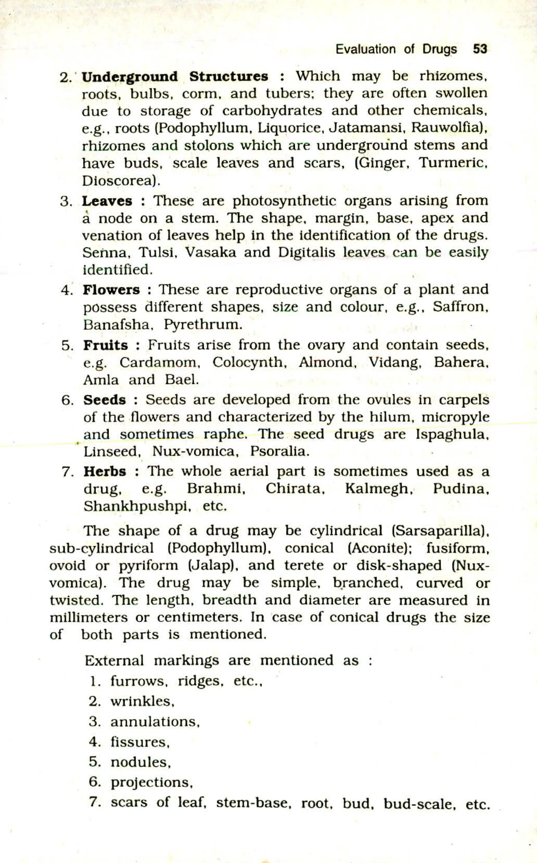 evaluation of crude drugs chapter pdf notes | PDF