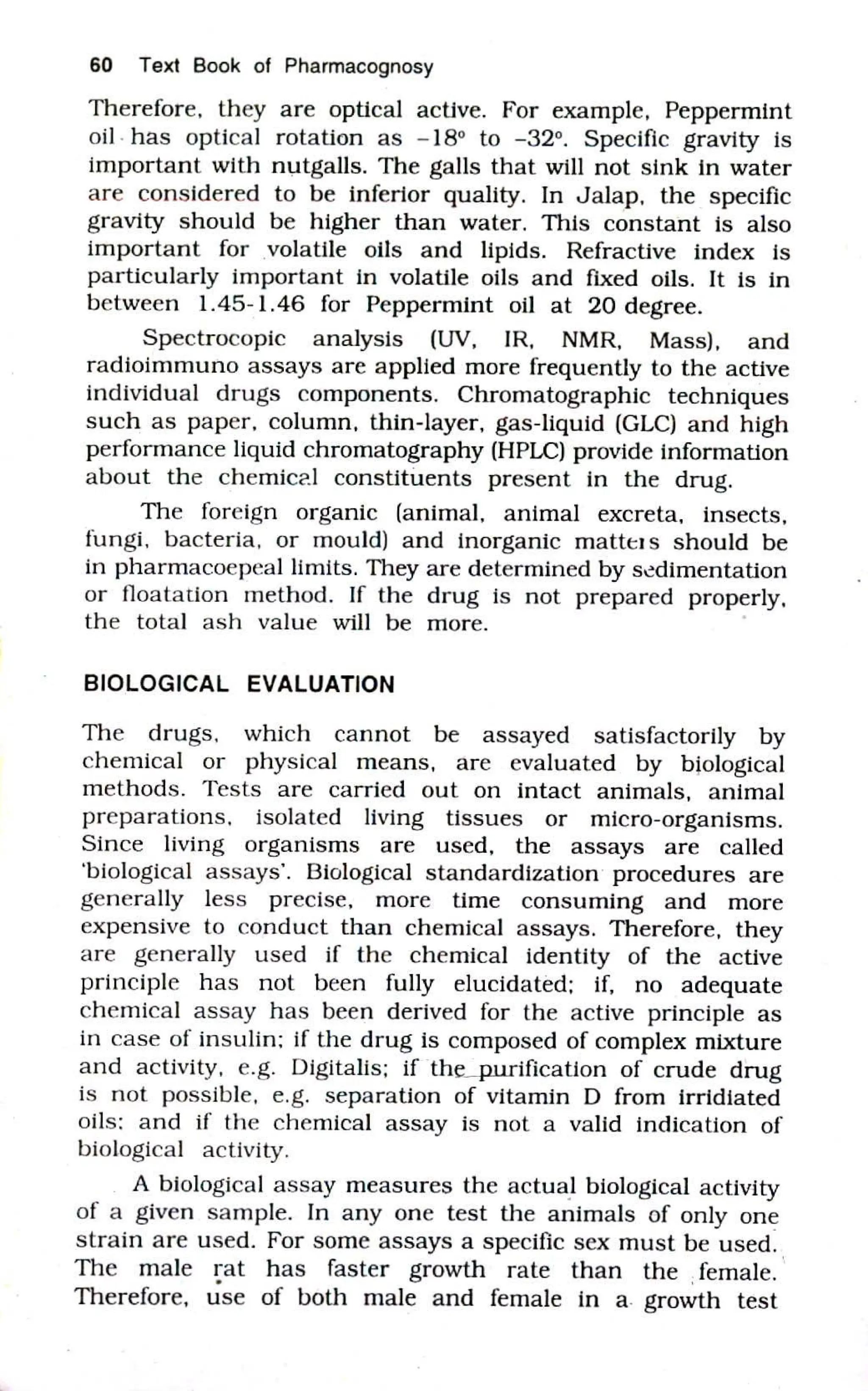 evaluation of crude drugs chapter pdf notes | PDF