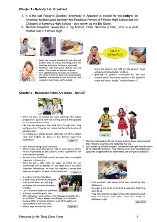 Captain Nobody Chapter 1 5 summary | PDF