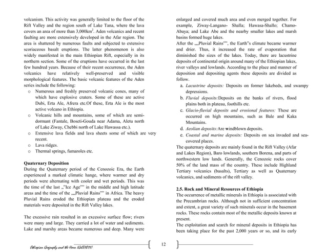 geography for fresh man Chapter 1-6 .pdf | Africa Travel | Travel Locations